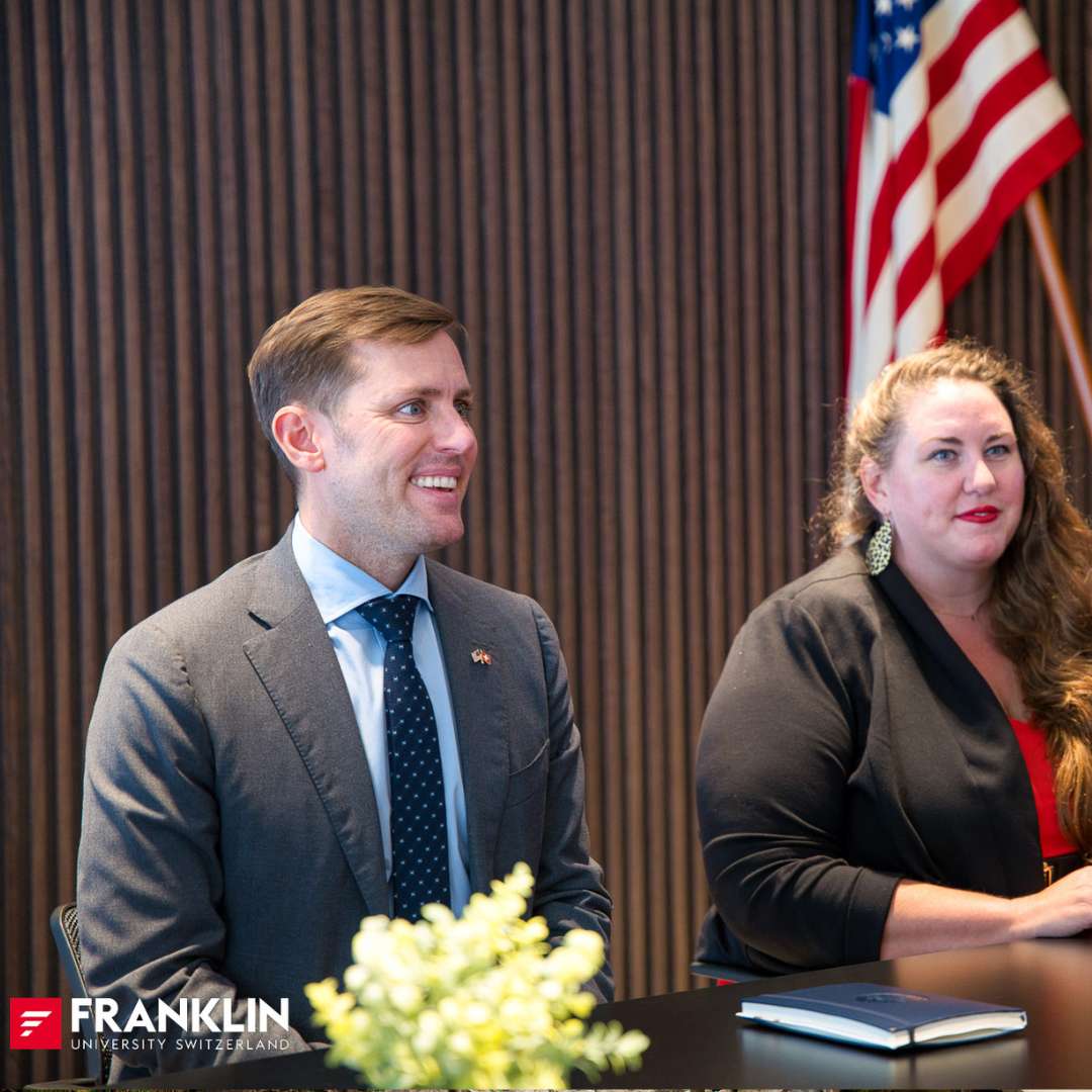 U.S. Ambassador Scott C. Miller Visits Franklin University Switzerland ...