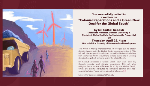 Colonial Reparations and a Green New Deal for the Global South | FUS
